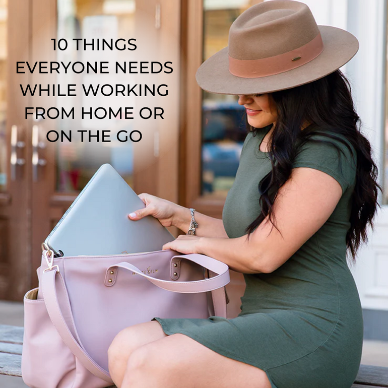 10 Things Everyone Needs While Working From Home or On the Go – White Elm